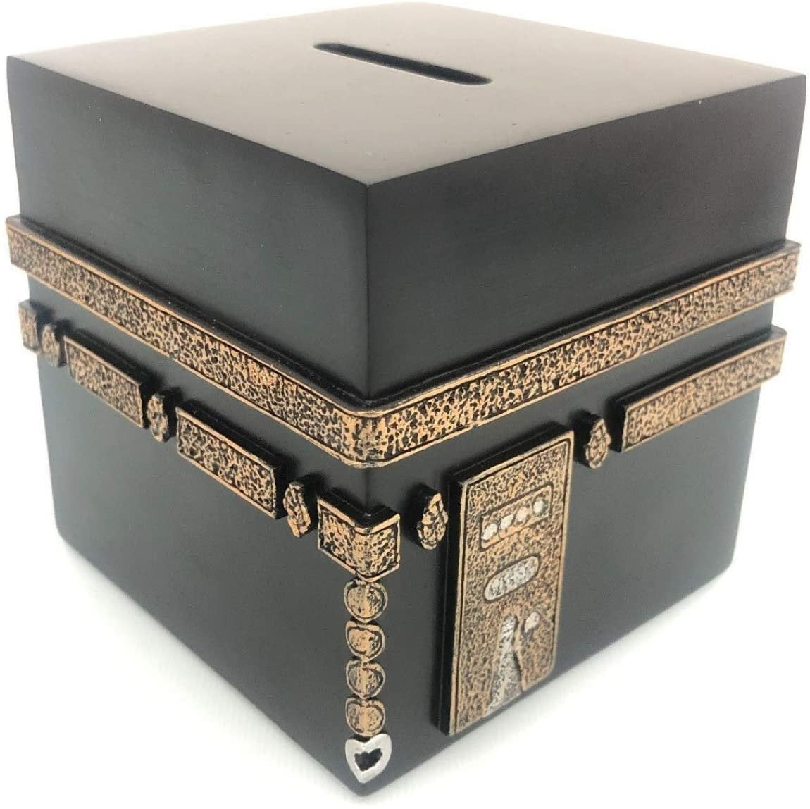 QC Kaaba shaped Sadaqah Money Box – Silverlight Gifts & Decor